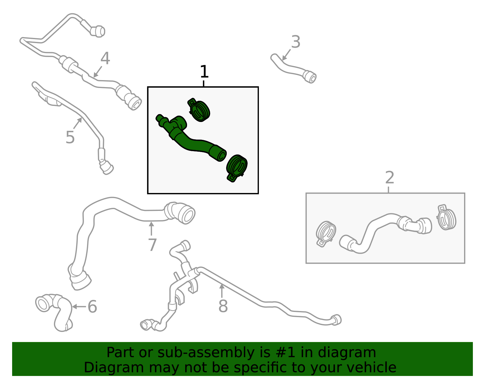 17127575432 - 2009-2019 BMW Reservoir Hose (17-12-7-575-432) | BMW of ...