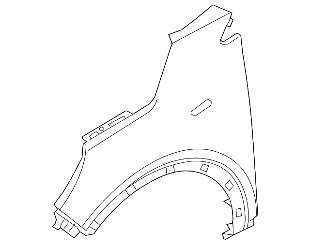 66311-C5000 - Fender 2016-2020 Kia Sorento | Kia.Parts Store