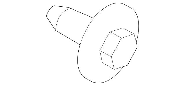 AJ813202 - Drain Plug 1997-2024 Jaguar | Haper Jaguar Parts