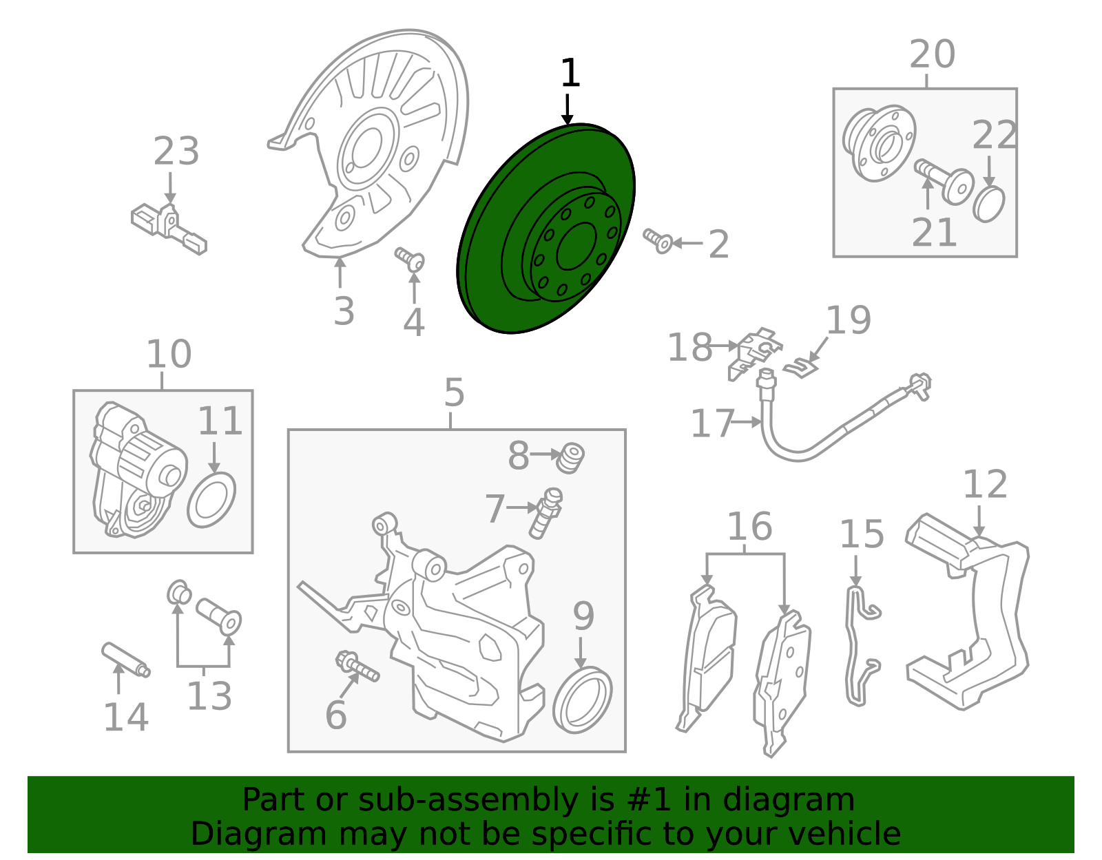 5QN-615-601-A - Volkswagen Rotor 2019-2025 Volkswagen | Performance ...