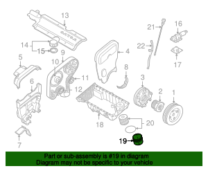 1275808 - Oil Filter Housing - 1999-2011 Volvo | Volvo OEM Parts Direct