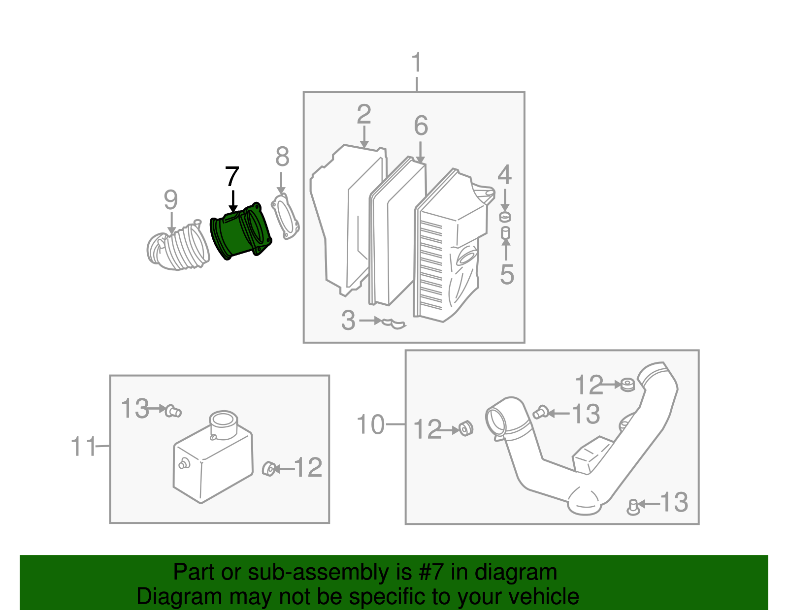 2000-2006 Mazda MPV Mass Air Flow Sensor GY01-13-215R-00 | OEM Parts Online