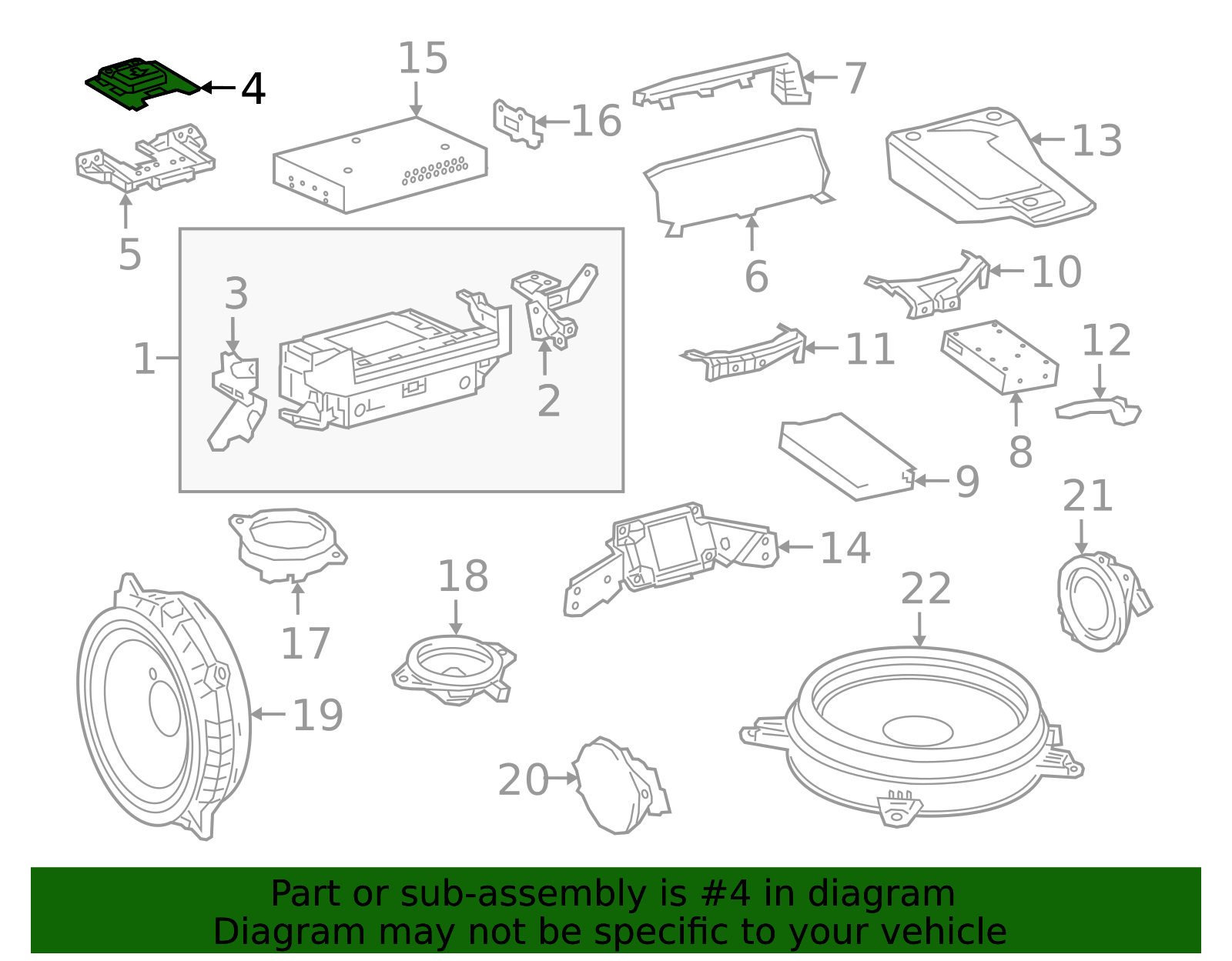 2019-2025 Lexus Antenna 86880-0E010 | OEM Parts Online
