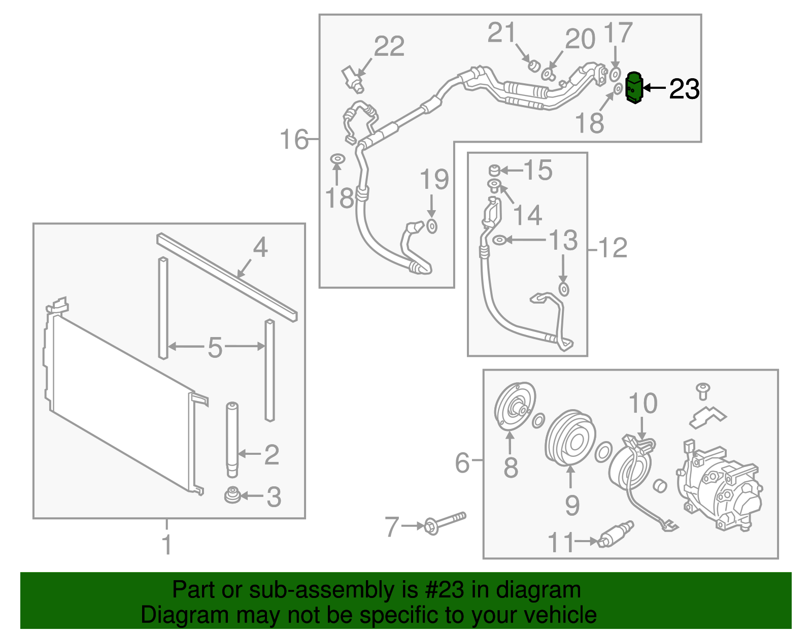 2013-2025 Hyundai Expansion Valve 97626-A7000 | OEM Parts Online