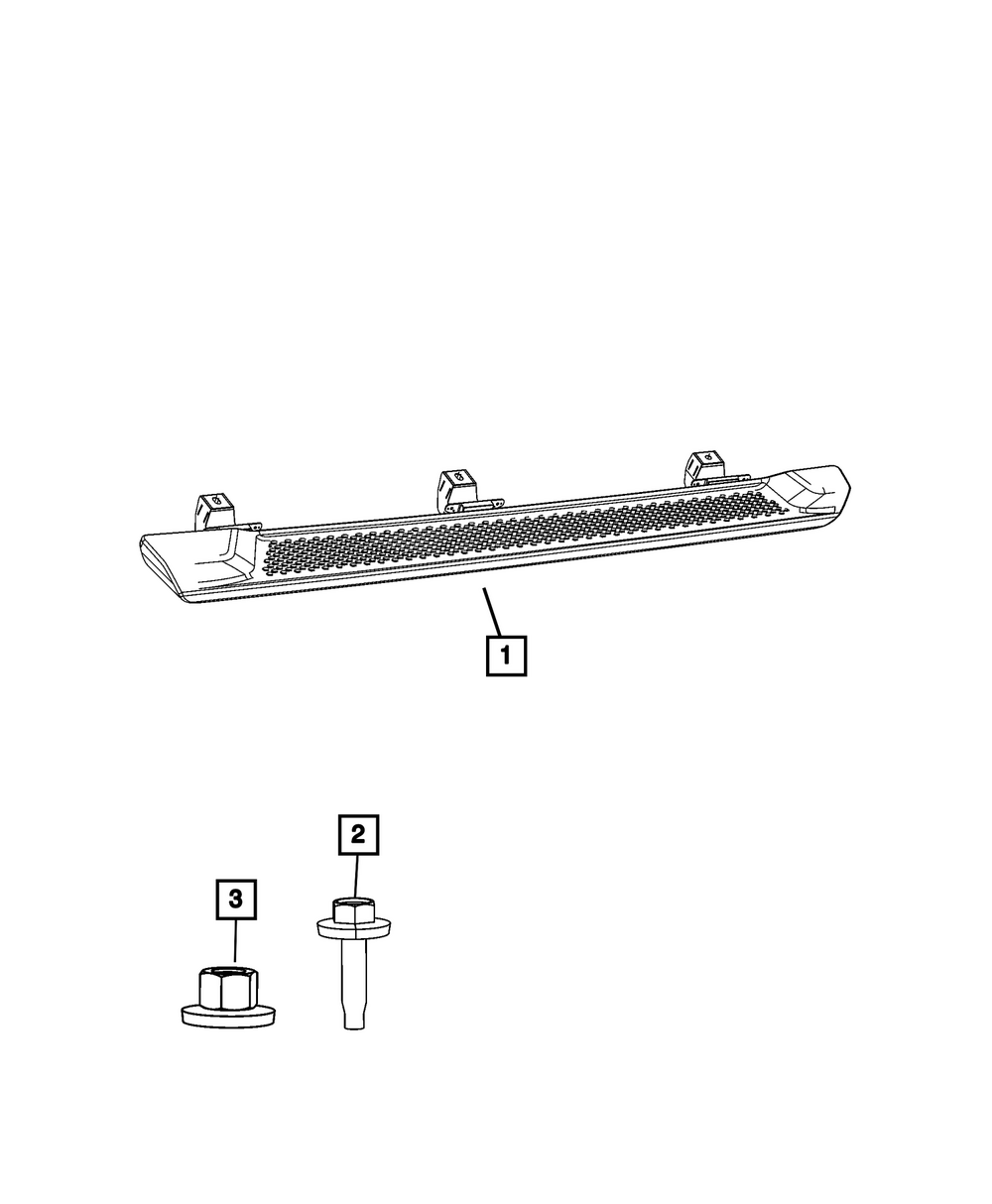 68292908AE - Side Step, Right 2018-2026 Jeep Wrangler | The Official ...
