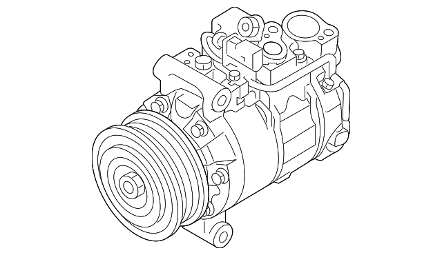 Genuine Audi 4G0-260-805-B | Compressor Assembly | FREE Shipping on ...