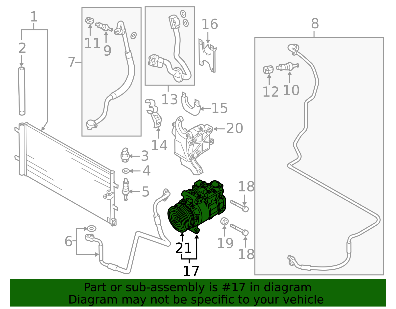 4G0-260-805-B - Compressor Assembly 2014-2016 Audi | Audi OEM Parts Guy