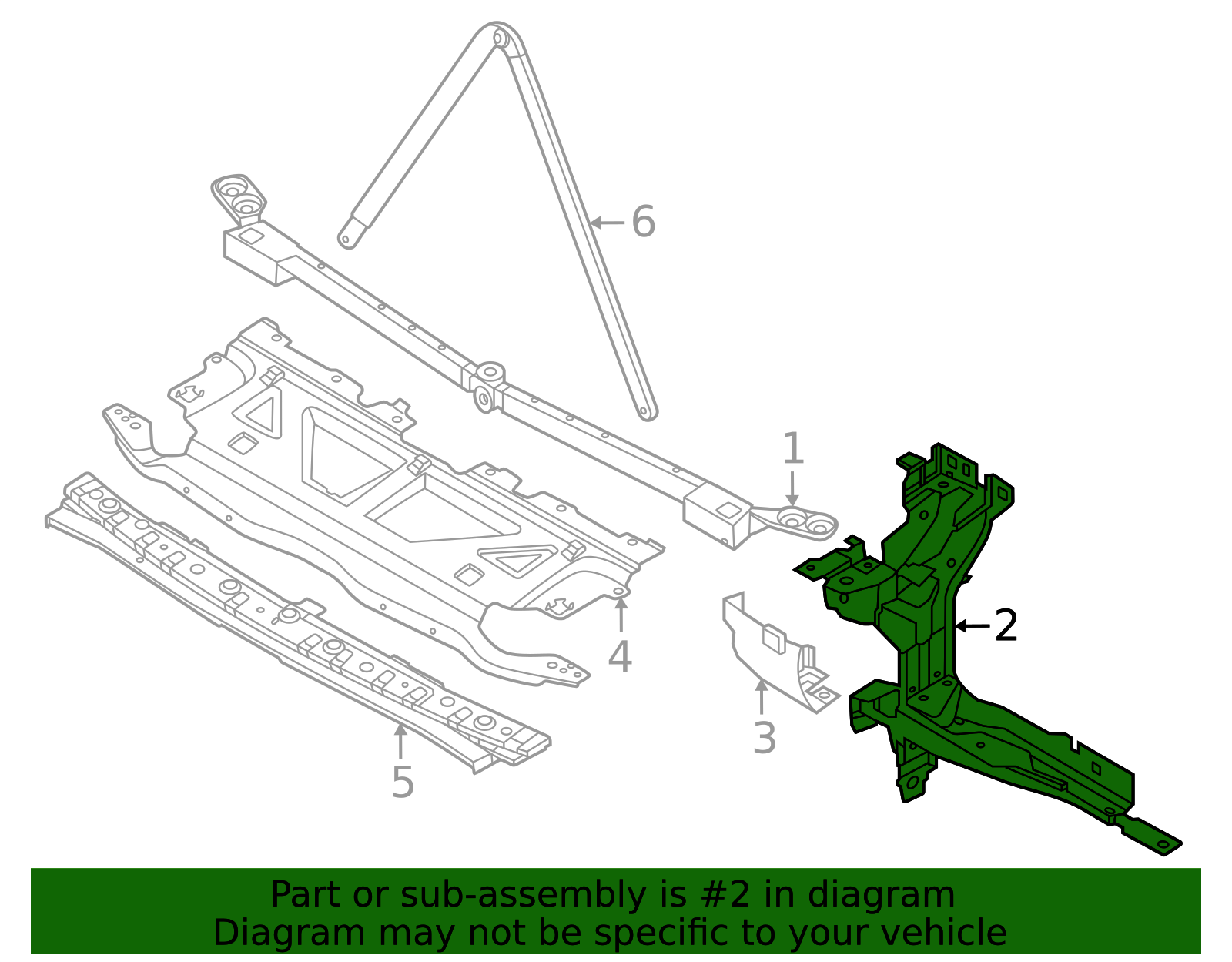 51-64-9-501-608 - Side Bracket 2023-2025 BMW M2 | BMW Auto Parts Warehouse