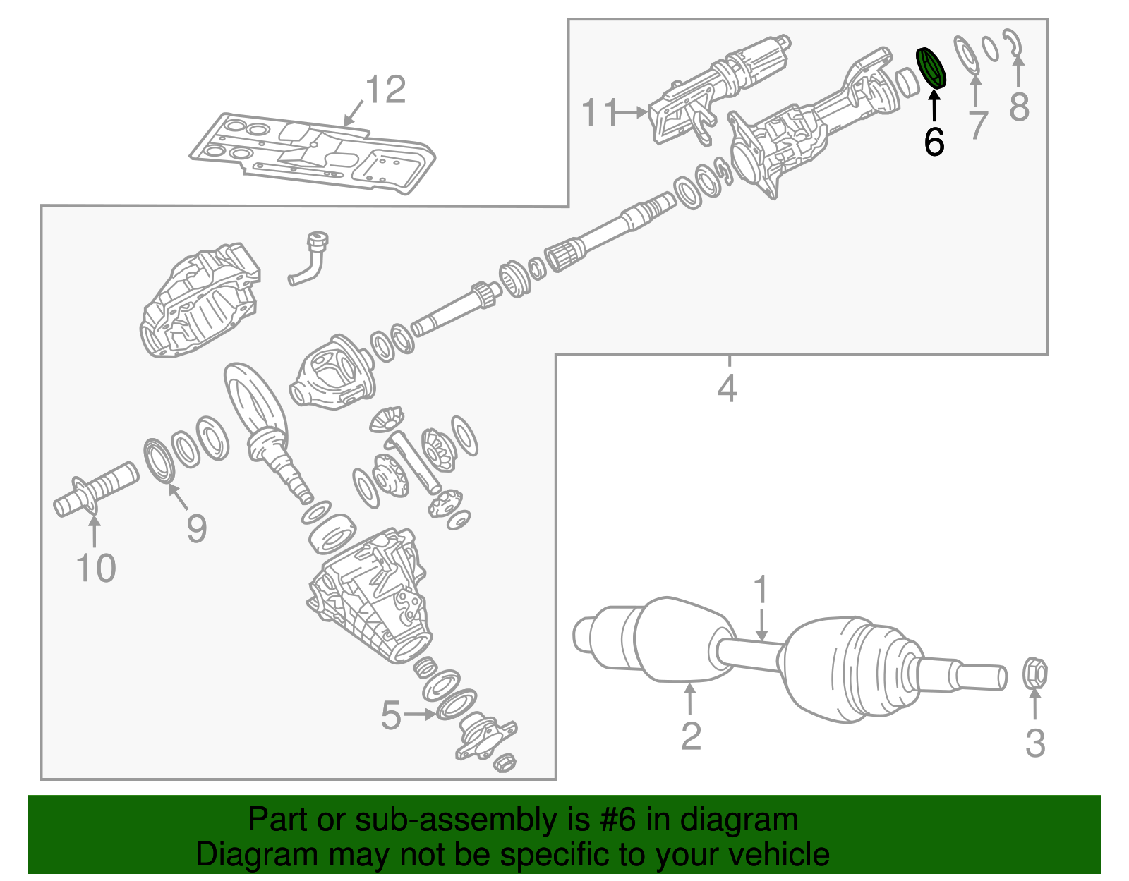 2003-2018 Mopar Seal 05086789AA | Mopar Parts Canada
