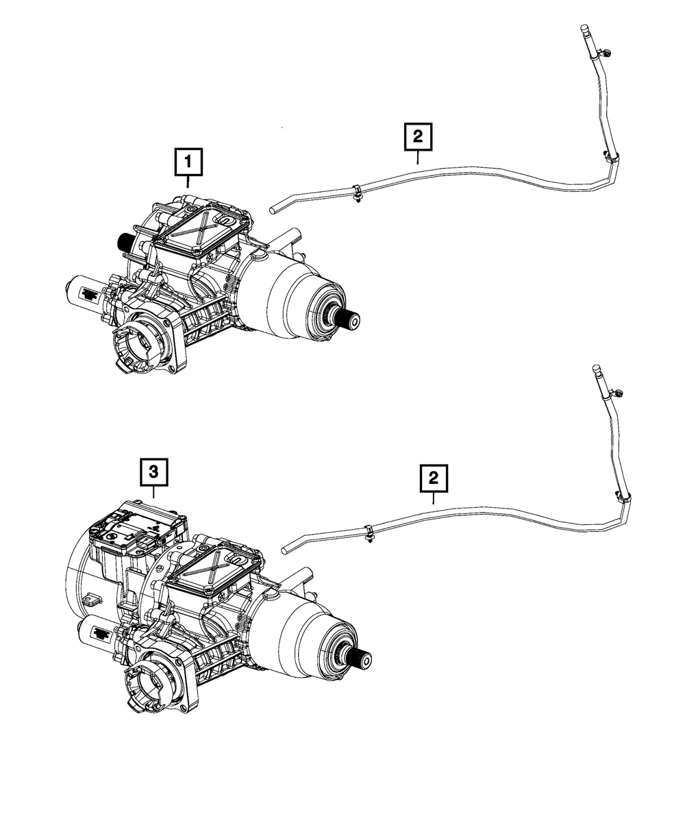 2014-2023 Jeep Cherokee Rear Axle Differential 68545101AB | Mopar ...