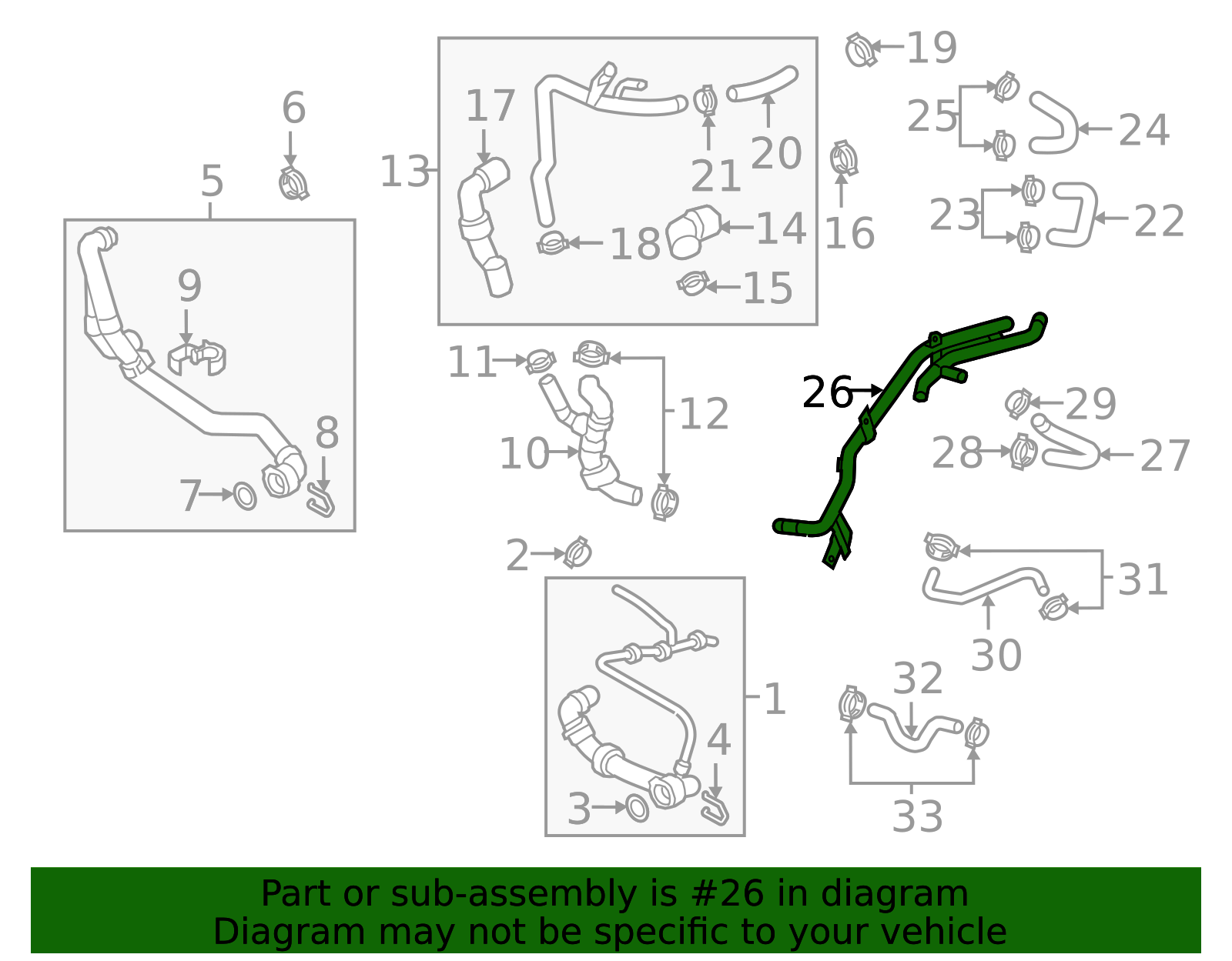 2015 Volkswagen Tube Assembly 5Q0-121-070-AG | VW Direct Auto Parts