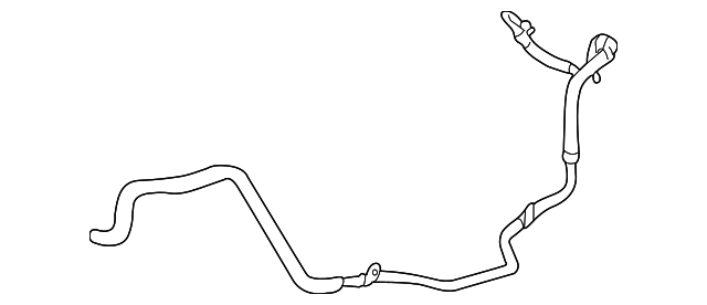 2002-2008 Jaguar X-Type Power Steering Hose C2S45060 | OEM Parts Online