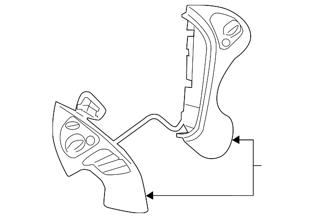 2013-2020 Nissan Pathfinder Switch Assembly 25550-3KA2A | Nissan RVA
