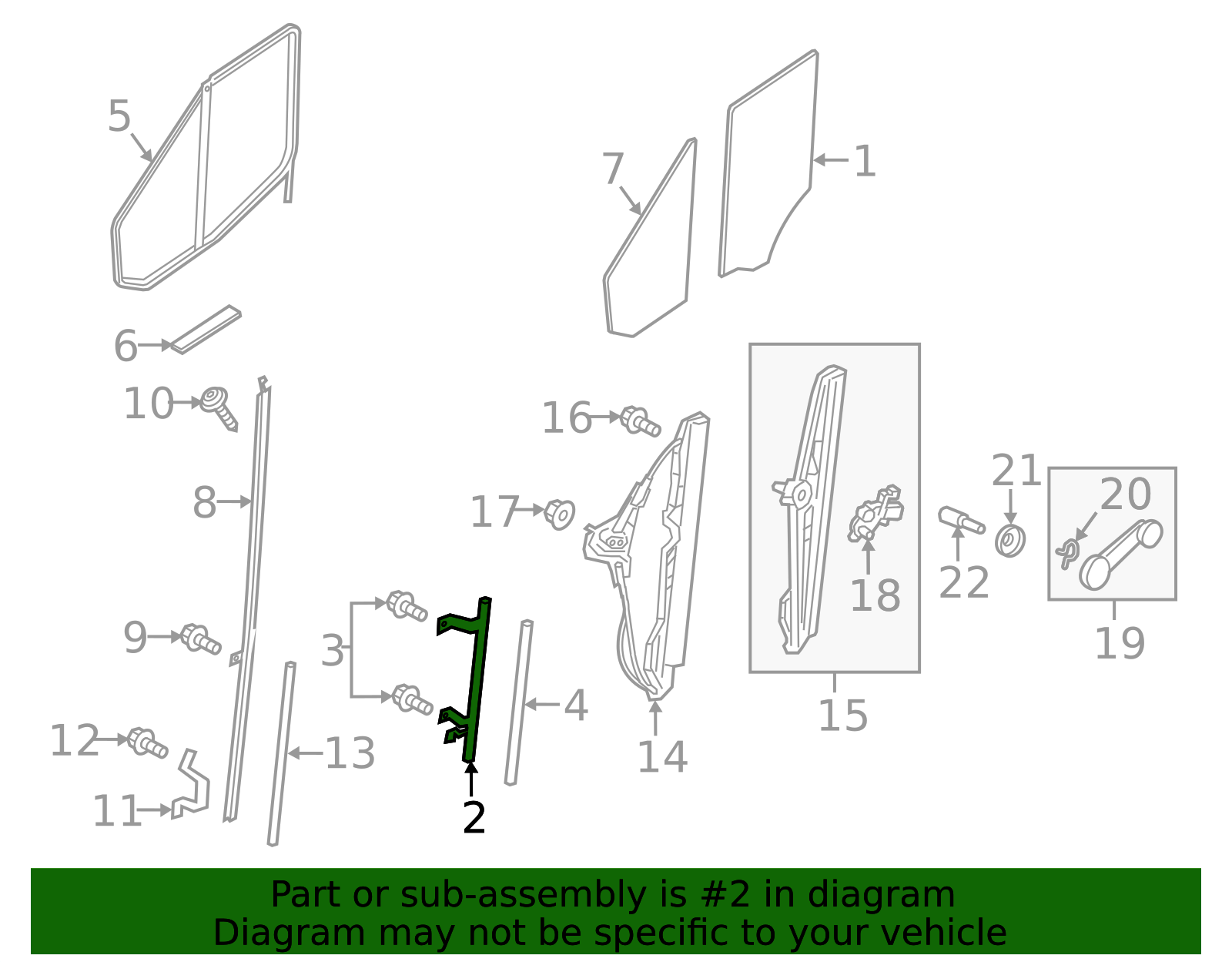 NK4Z-61223A07-A - High-Quality Lower Guide for 2015-2025 Ford ...