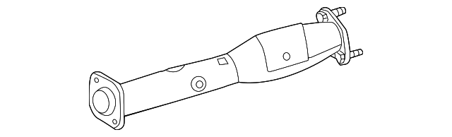 2012-2018 Nissan Converter & Pipe 20010-1PE1A | QuirkParts