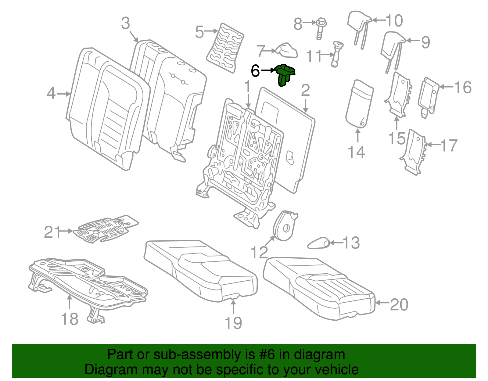 166-921-39-00-8Q97 - Seat Belt Cover 2016-2019 Mercedes-Benz | Mercedes ...