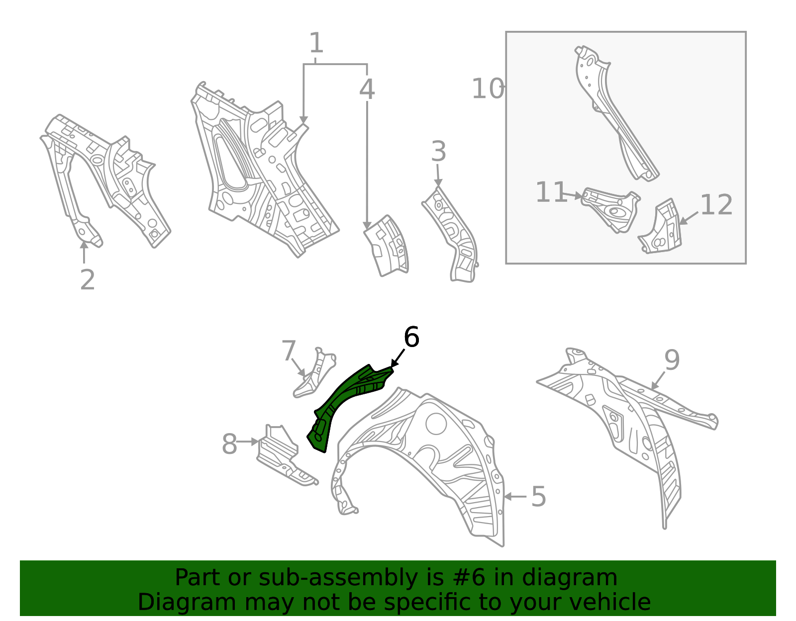 2020-2025 Mazda CX-30 Reinforcement DGH9-71-1C2 | Mazda Parts Deals