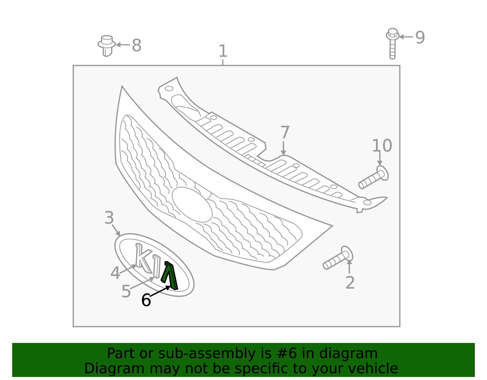 86356-2P000 - Letter 2011-2013 Kia Sorento | Kia.Parts Store