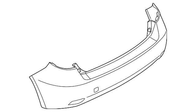 2008-2011 Subaru Impreza Rear Bumper Facia, VIN Required, NOTE Parts ...