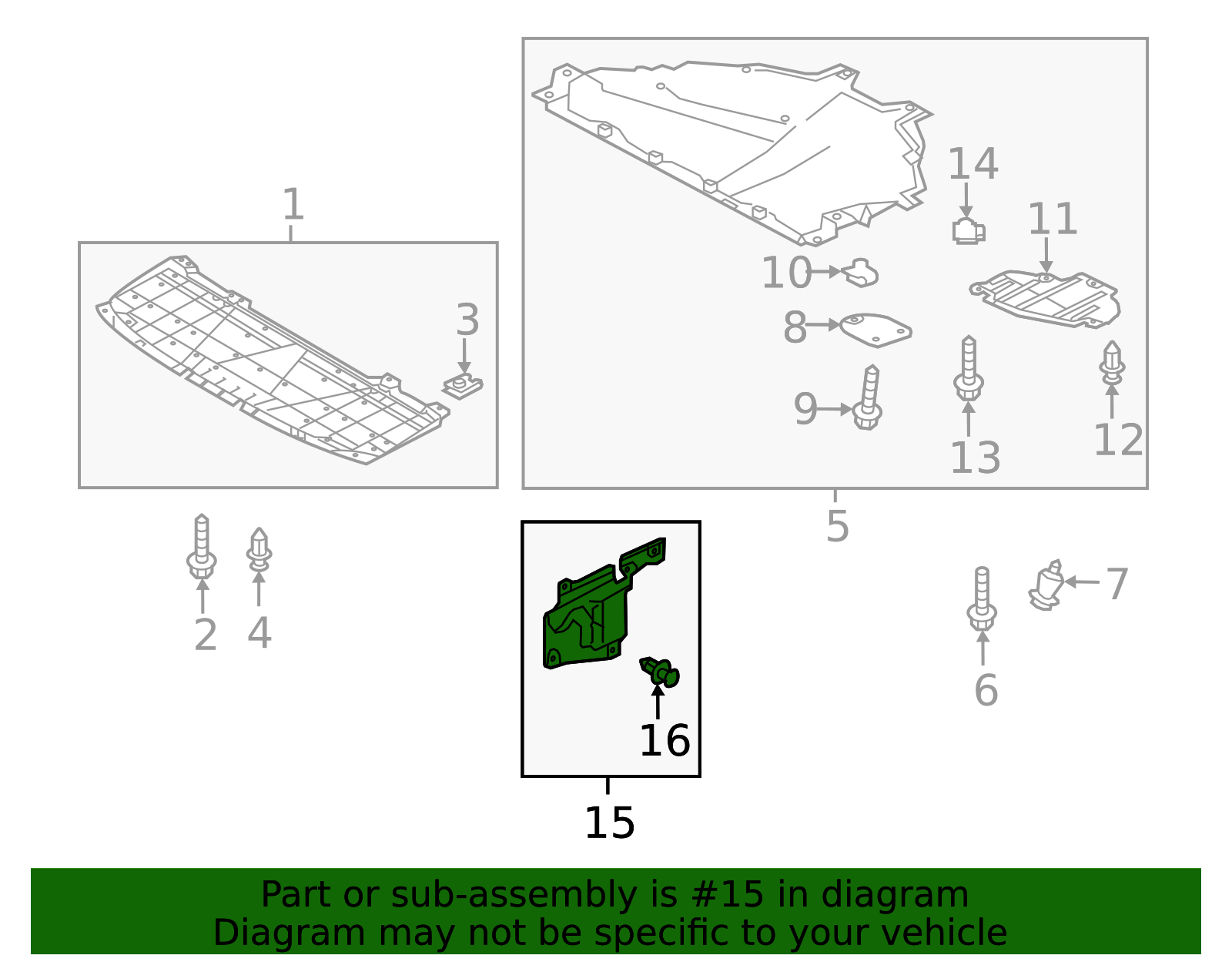 2016-2025 Mazda Inner Shield TK48-56-342B | RealMazdaParts.com
