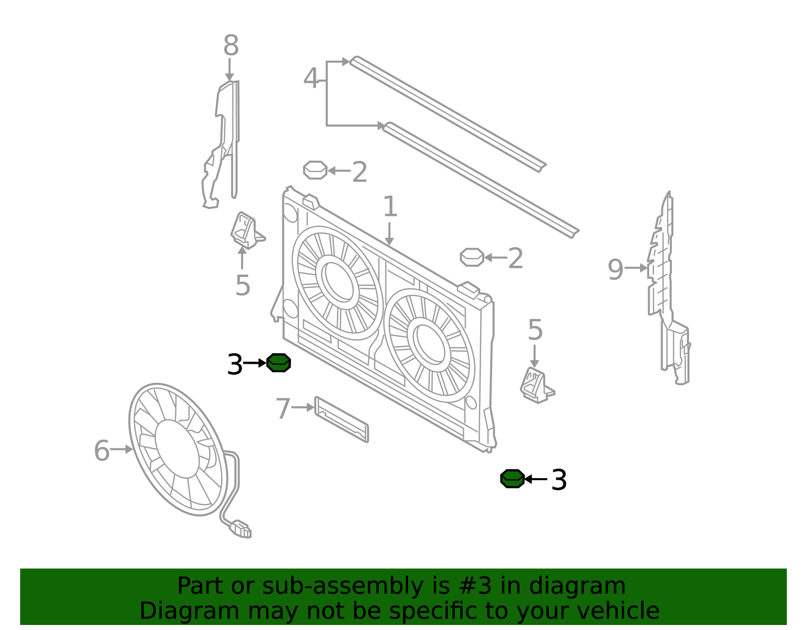 4E0-121-275-A - High-Quality Shroud Lower Insulator for AutoNation Parts