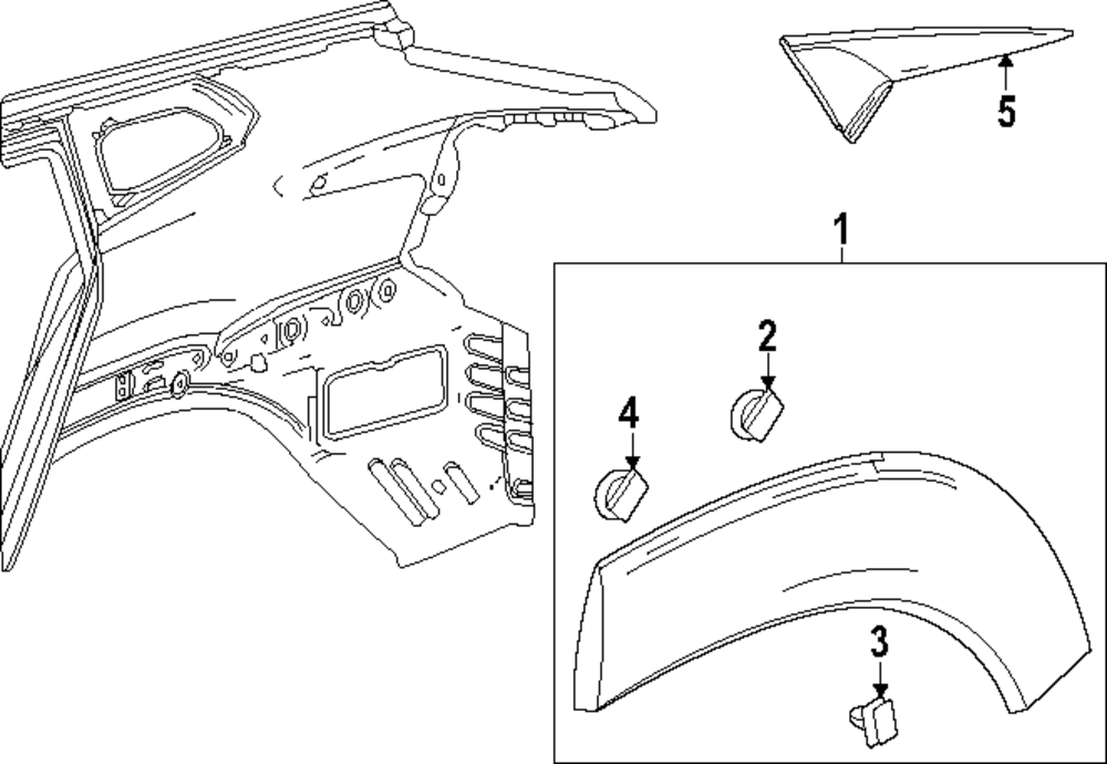 2024-2025 Buick Envista Applique 42906709 | Capital Chevy Parts