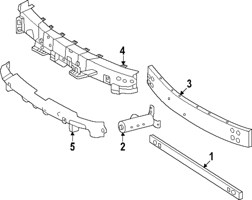 2023-2025 Toyota Crown Extension Assembly 52102-30040 | OEM Parts Online