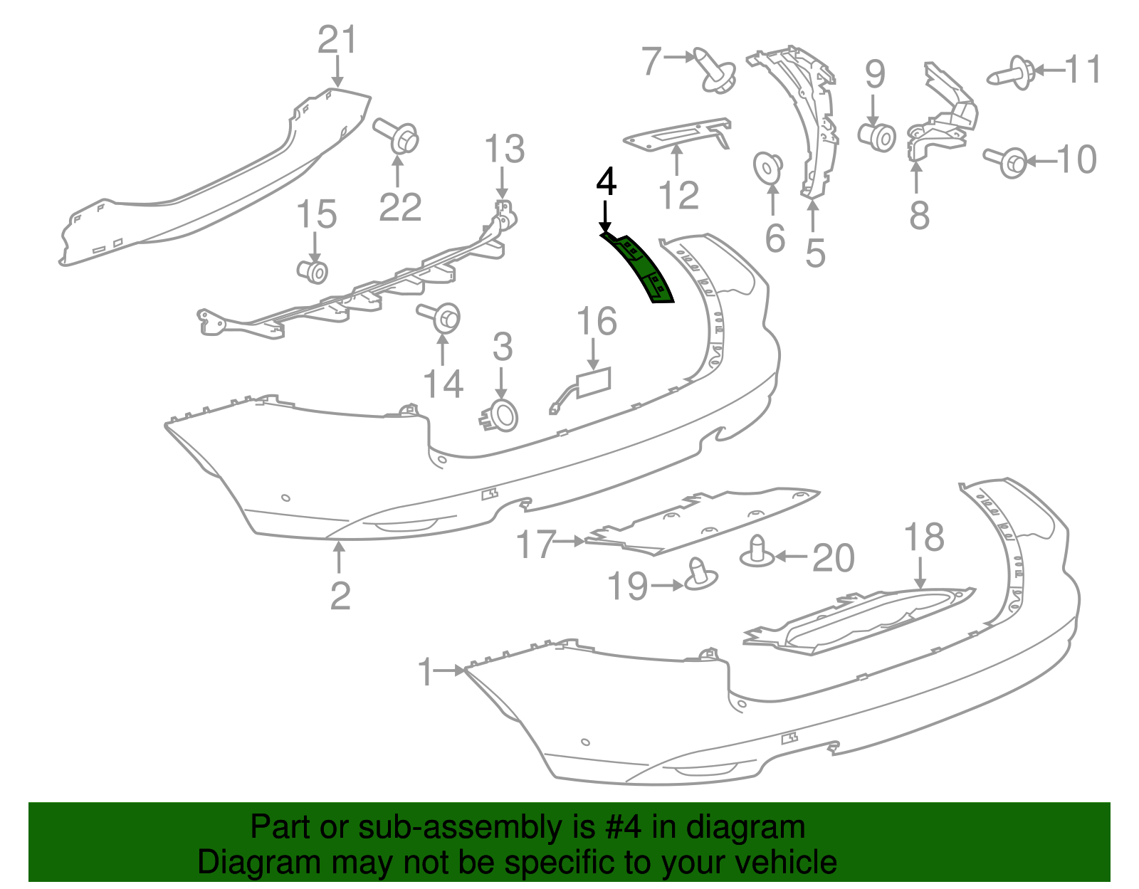 2017-2023 Jaguar F-Pace Molding T4A7401 | JaguarParts.com