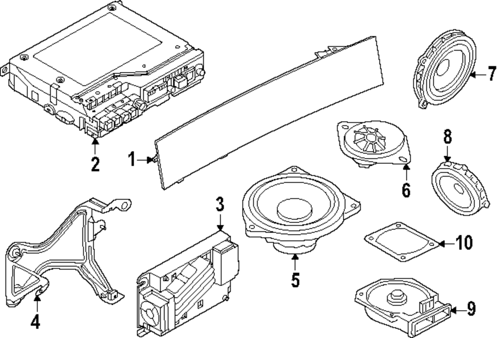 Genuine BMW 65-12-5-B32-396 | Control Module | FREE Shipping on Most ...