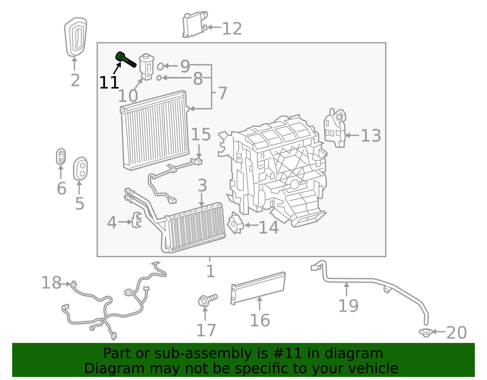 90099-04542 - Expansion Valve Bolt - 2019 2020 Toyota RAV4 | Nucar ...