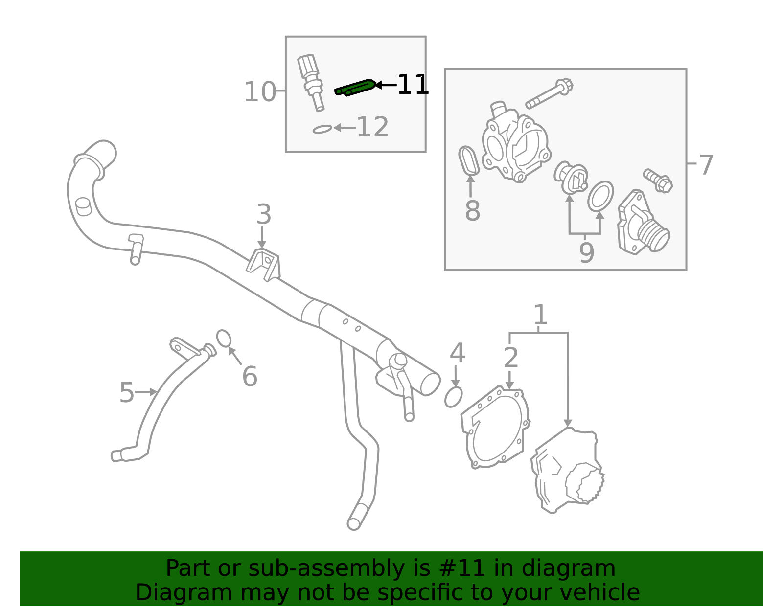 30650462 - High-Quality Temp Sensor Clip for 2006-2016 Volvo ...