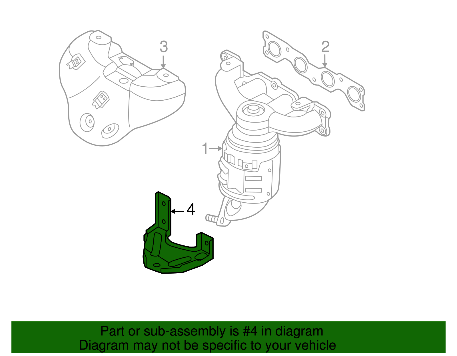 28527-2G100 - High-Quality Stay Bracket for 2009-2015 Hyundai Sonata ...