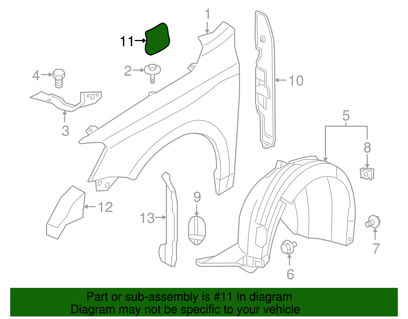 2011-2018 Volkswagen Jetta Adapter 5C6-821-215 | VW Direct Auto Parts