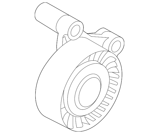 2015-2025 Volvo Serpentine Idler Pulley 31460386 | OEM Parts Online