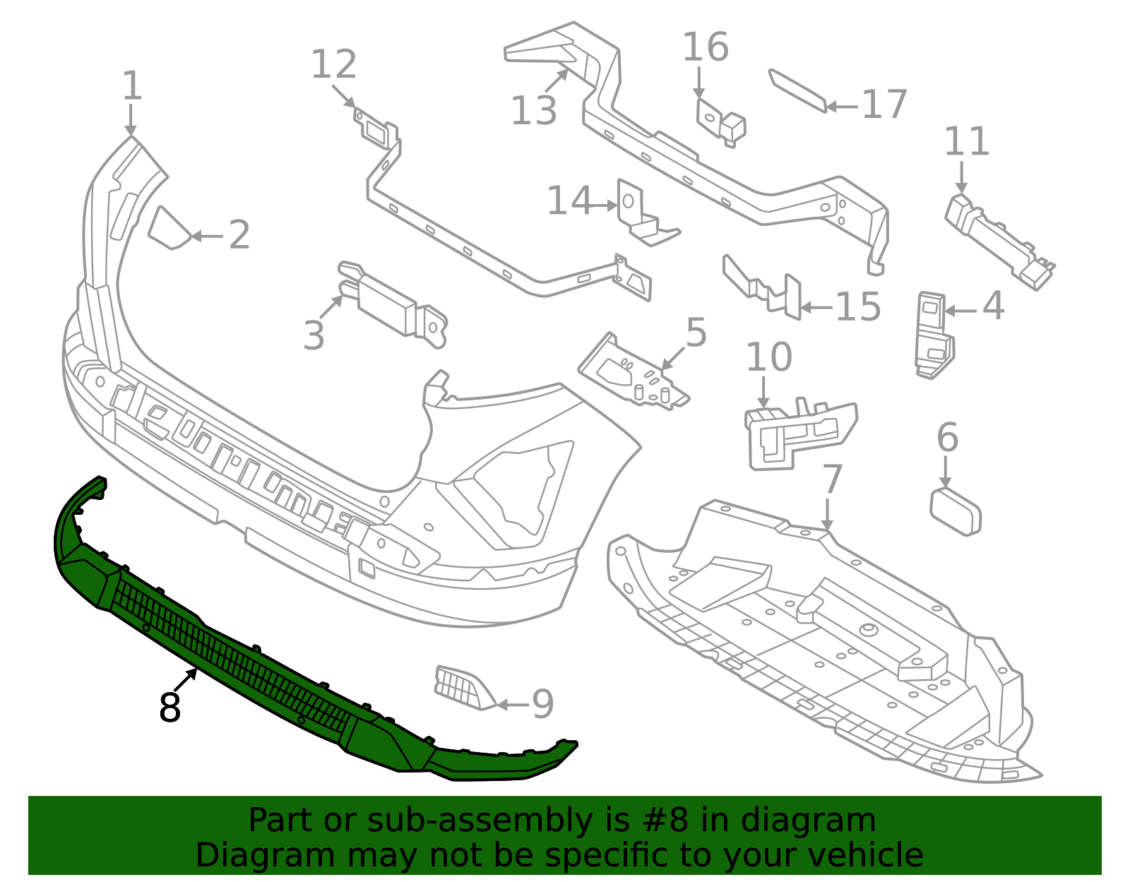 86696-BF000-CA - Molding 2024-2025 Hyundai Kona Electric | Group 1 Auto ...