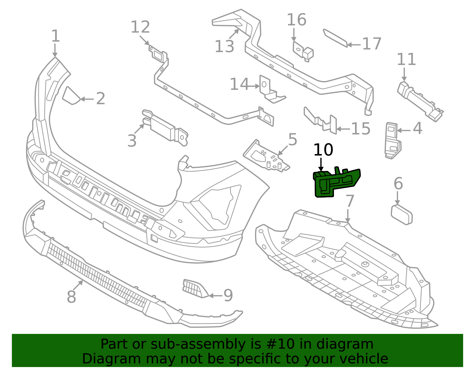 2024-2025 Hyundai Side Bracket 86651-BE000 | QuirkParts