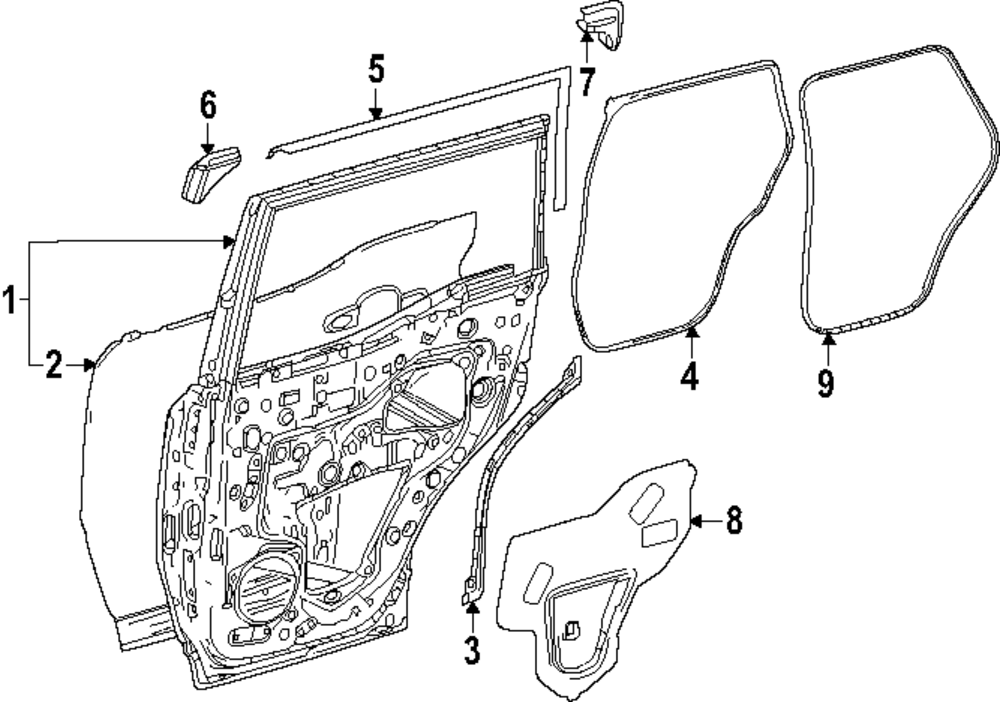 75924-60070 - 2024 Toyota Land Cruiser - Black Out Tape | Nucar Toyota ...