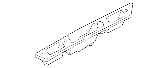 8E0-827-574-F-3FZ - Deck Lid Handle 2012-2017 Audi | Audi OEM Parts Guy