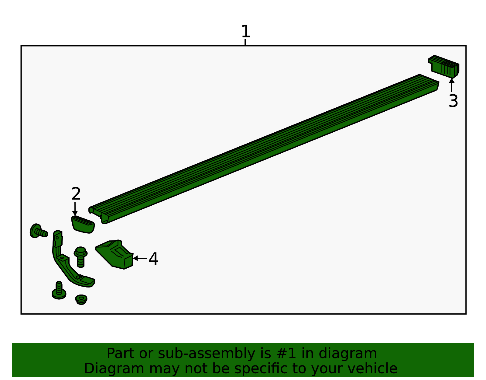 2019-2025 GM Running Board Step 84081714 | GM Parts Center