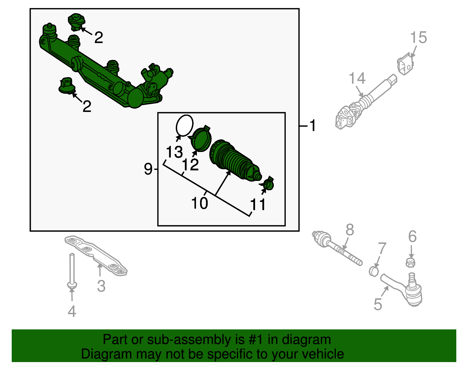 203-460-32-00-80 - Gear Assembly 2003-2007 Mercedes-Benz | Mercedes ...