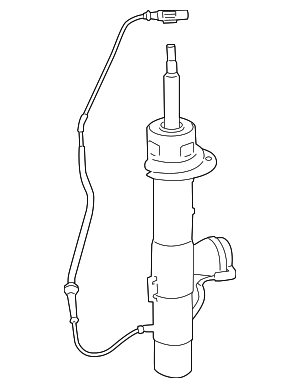 31316784918 - 2009-2016 BMW Z4 Strut (31-31-6-784-918) | BMW of South ...