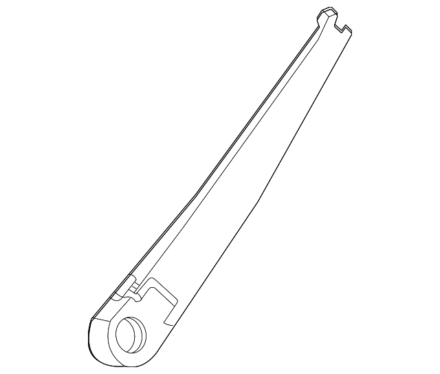 11A-955-707-A-9B9 - Volkswagen Back Glass Wiper Arm 2021-2025 ...