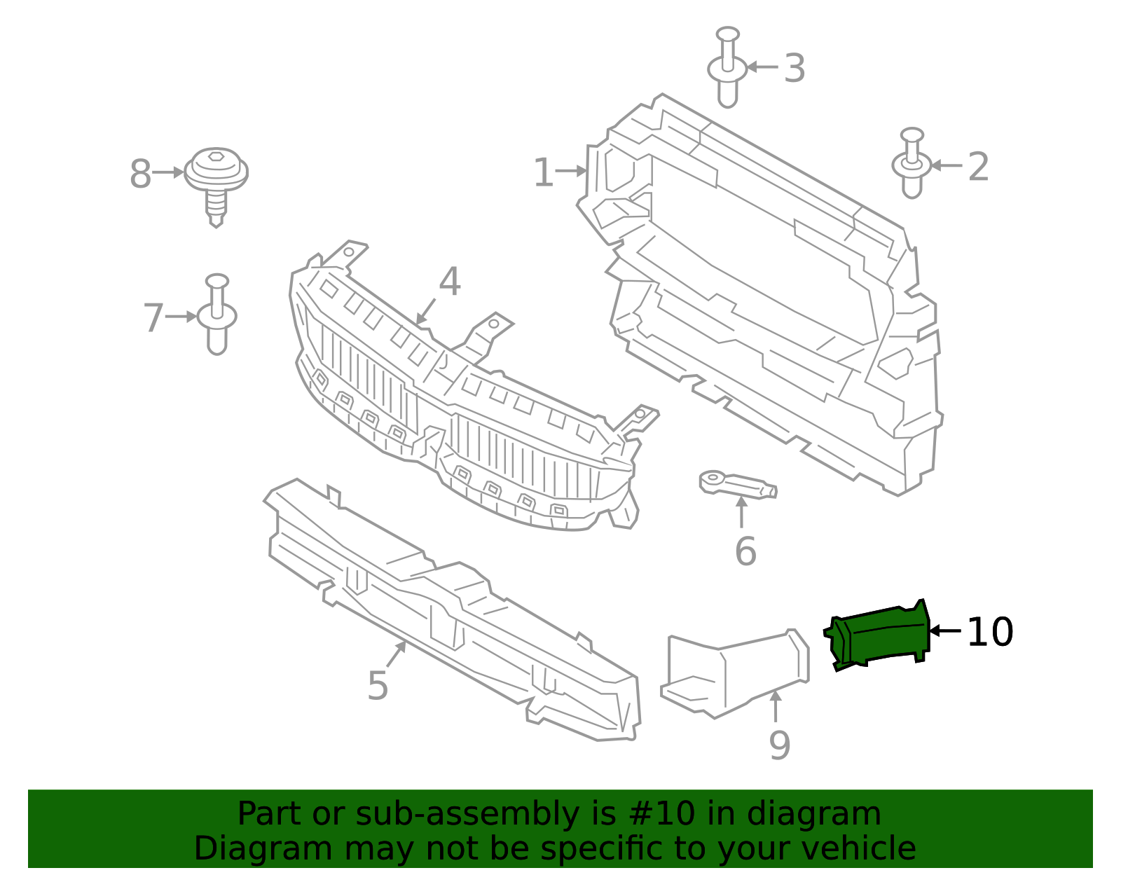 51-74-7-422-279 - 2019-2024 BMW - Air Inlet Duct | BMWPartsHub