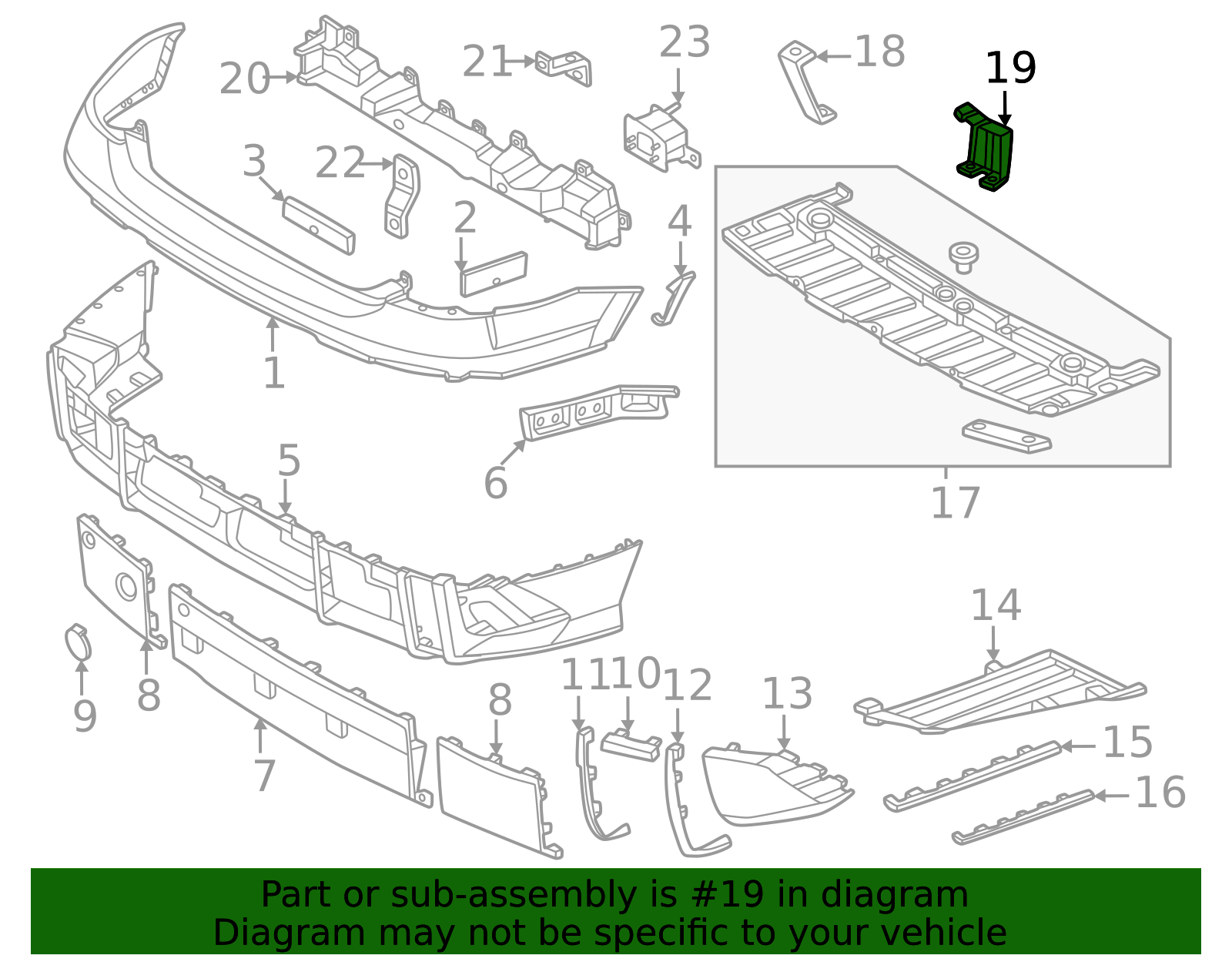 2023-2025 Hyundai Ioniq 6 Center Bracket 866W1-CV000 | OEM Parts Quick