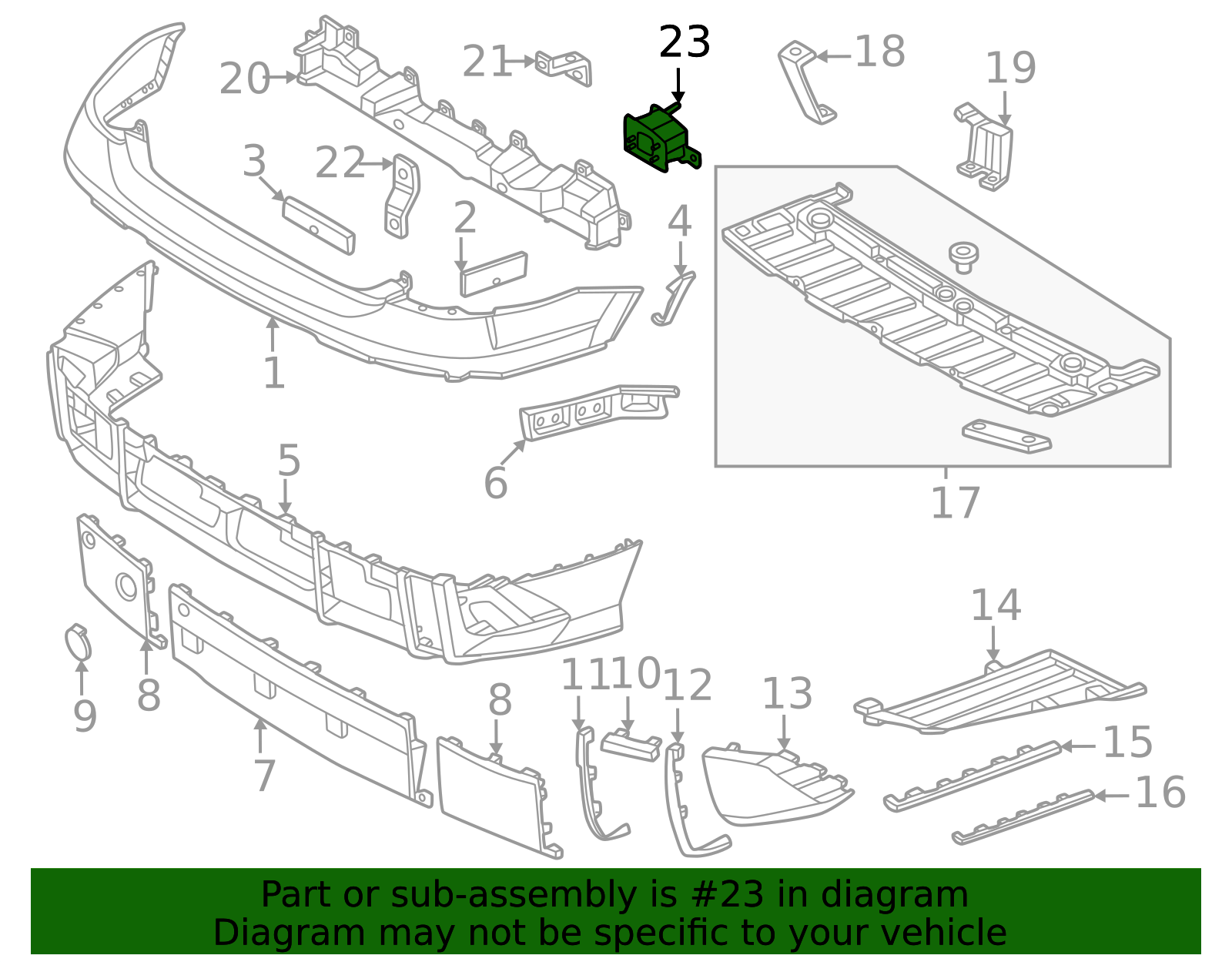 2023-2025 Hyundai Ioniq 6 Stay Bracket 86642-KL500 | MotorMotor