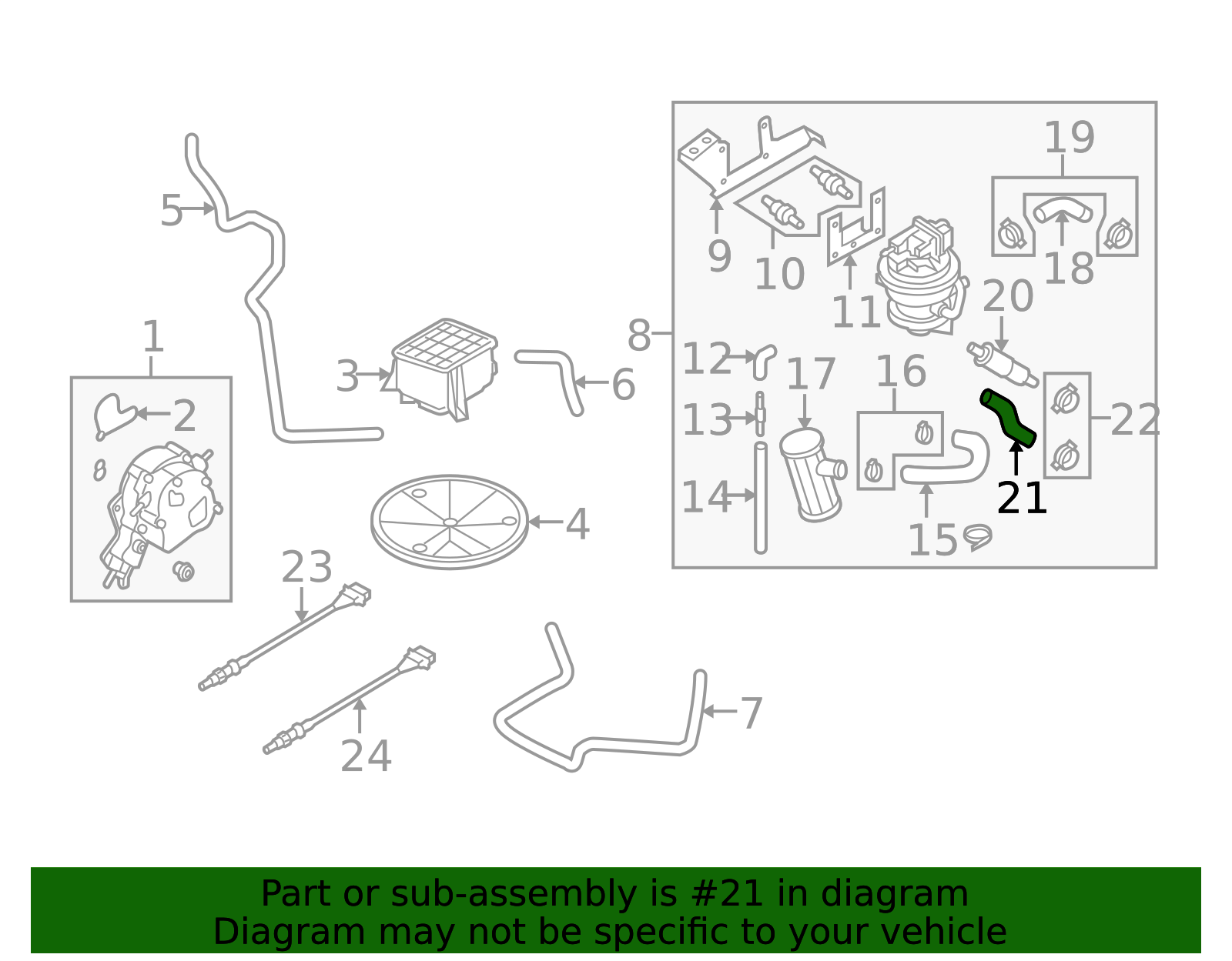 4F0-201-946-K - High-Quality Vacuum Line for 2007-2011 Audi ...