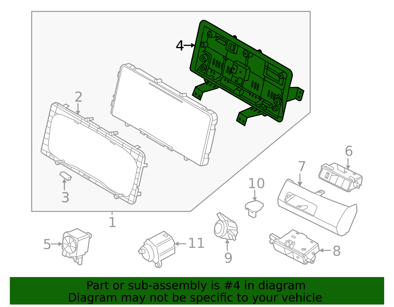 94365-S1300 - High-Quality Instrument Cluster Housing for 2021-2023 ...