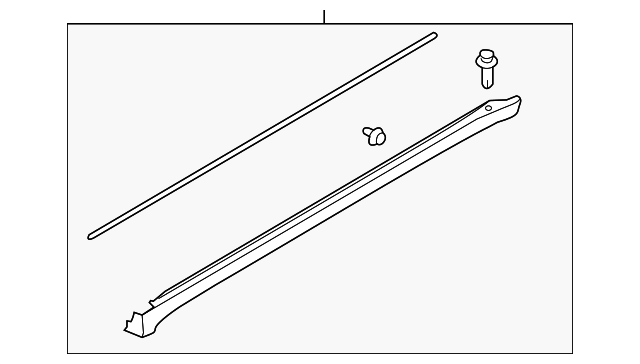 91112SA390 - 2003-2008 Subaru Forester - Rocker Molding | OEM Subaru ...