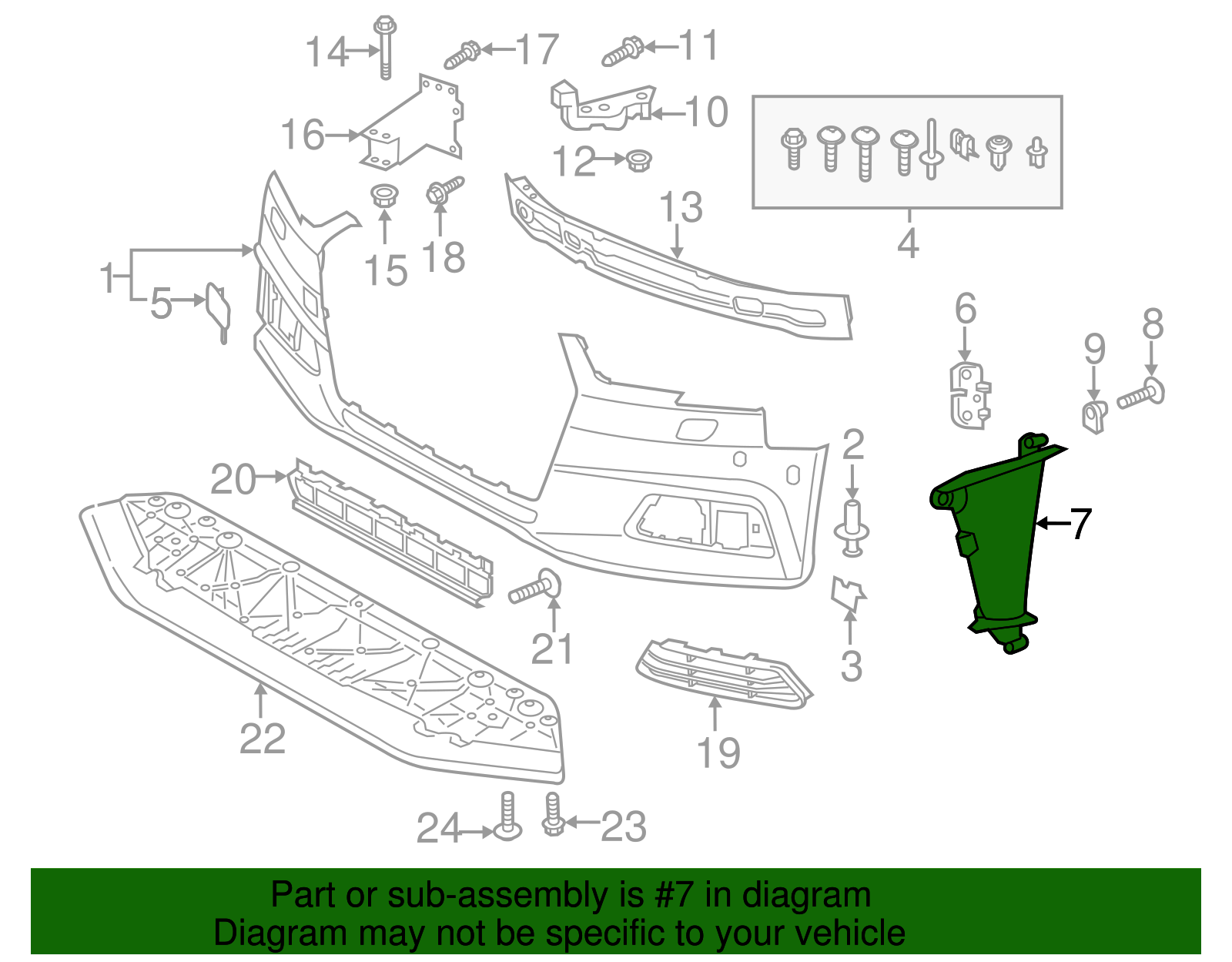 2017 Audi Air Duct 8W0-121-764 | Audi OEM Parts Guy