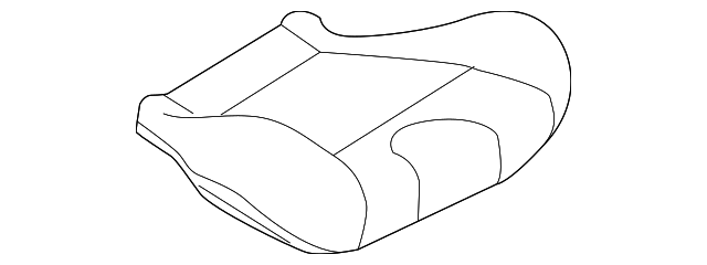F190-88-160A-02 - Seat Cushion - 2010 Mazda RX-8 | Mazda OEM Parts Outlet